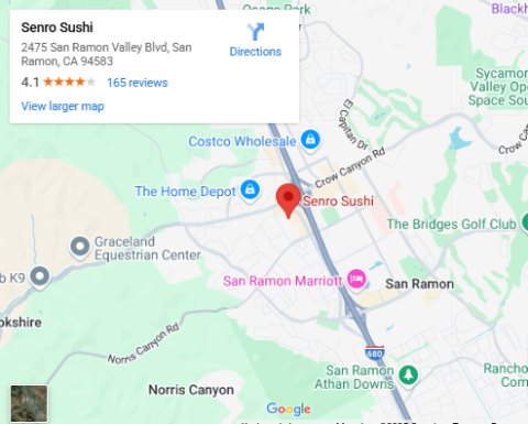 Senro Sushi - Sushi Restaurant | Online Order | San Ramon | CA